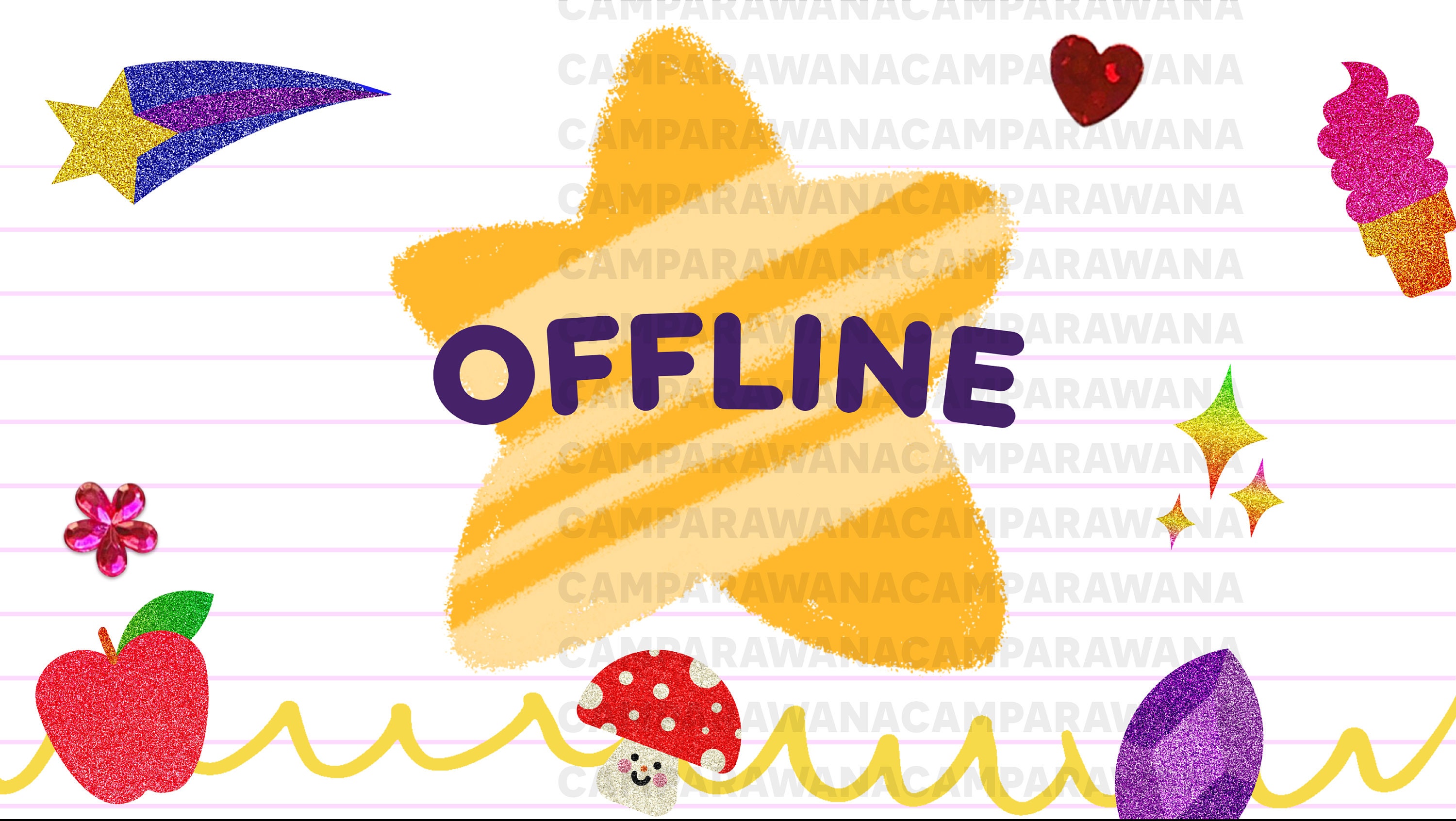 90s 00s Y2k ANIMATED Composition Notebook Screens for Twitch Starting ...