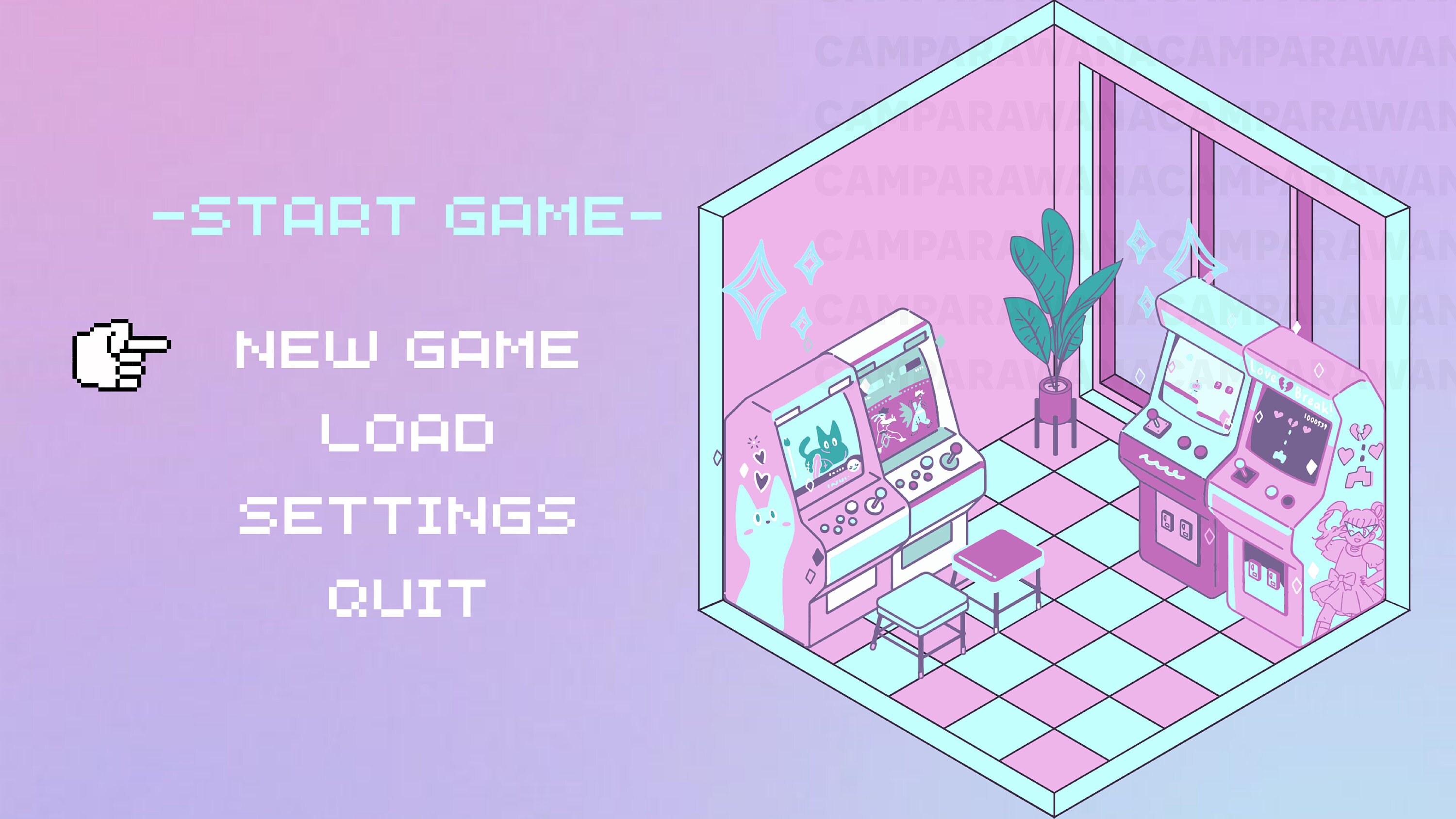 90s Pastel Retro Arcade ANIMATED Screens for Twitch - Starting Soon ...