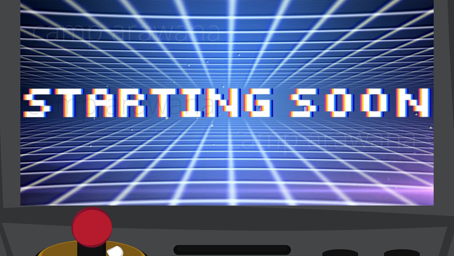 80s 90s ANIMATED Synthwave Vaporwave Retro Arcade Screens for Twitch ...