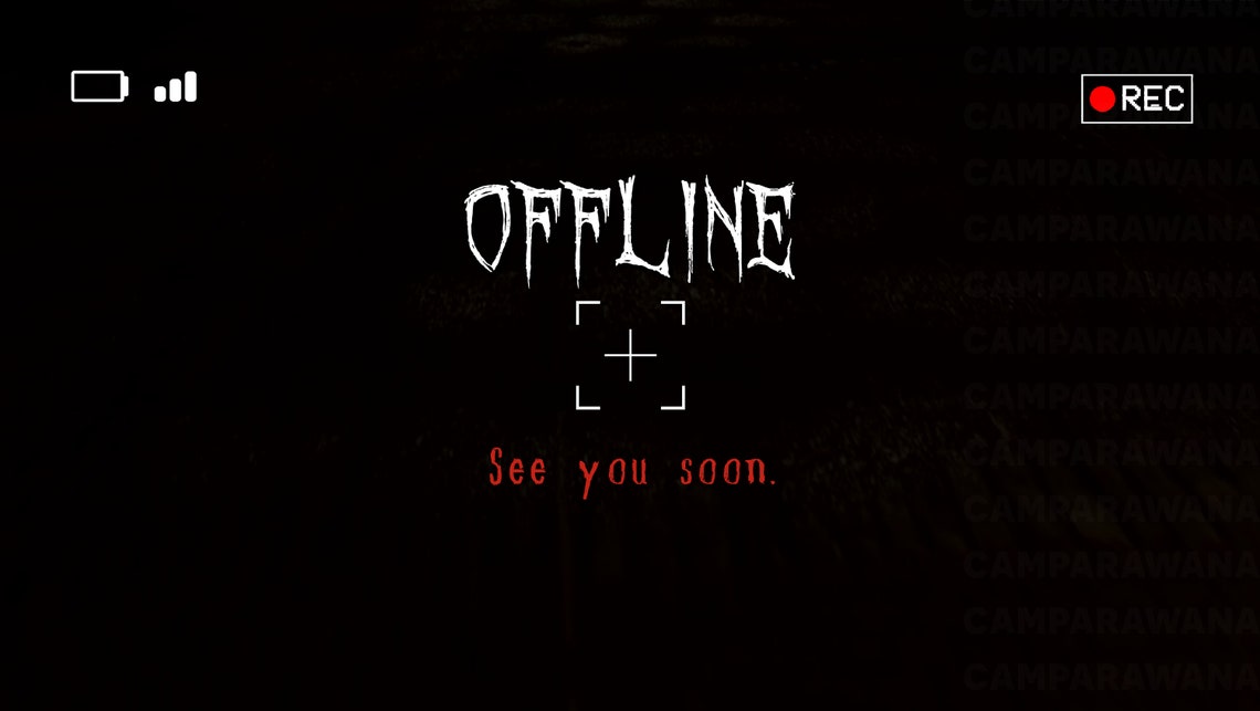 ANIMATED Phasmophobia Scary Horror Screens for Twitch - Starting Soon ...