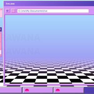 Retro Pastel Vaporwave Windows Browser Inspired Overlays - Ready to Use ...