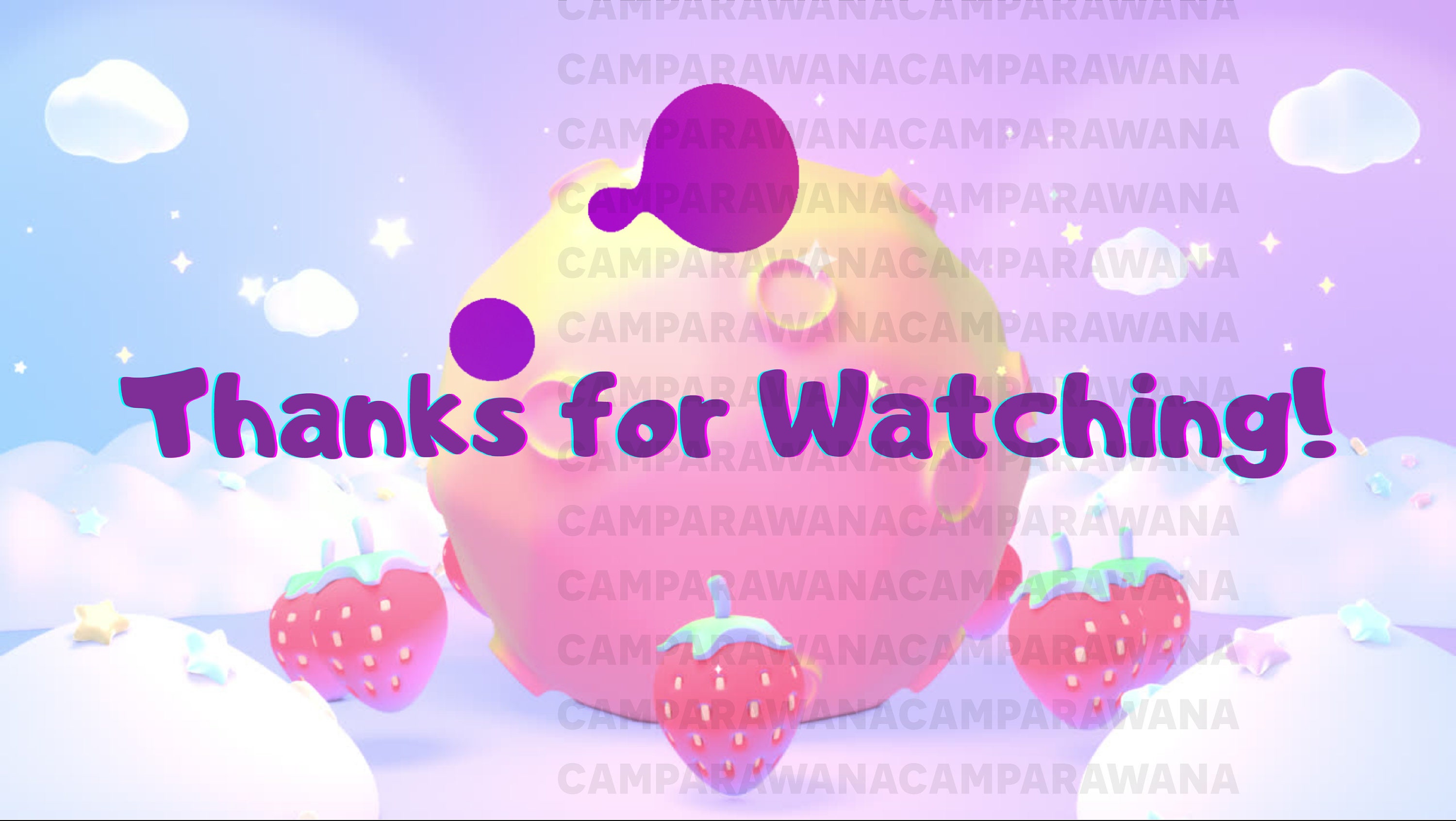 Strawberry Planet ANIMATED Kawaii Screens for Twitch - Starting Soon ...