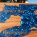 Orange Beach, Alabama Map | Wood and Epoxy/resin Sign | Handmade ...