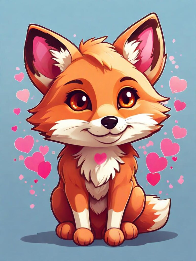 Pack de emoticonos de zorro kawaii para Twitch y Discord / Emoticonos ...