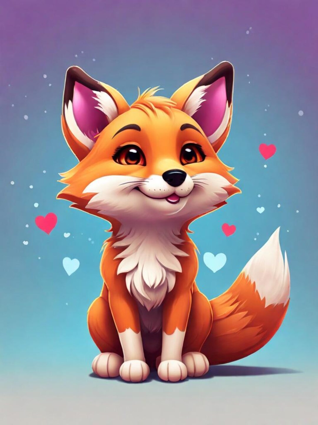 Pack de emoticonos de zorro kawaii para Twitch y Discord / Emoticonos ...
