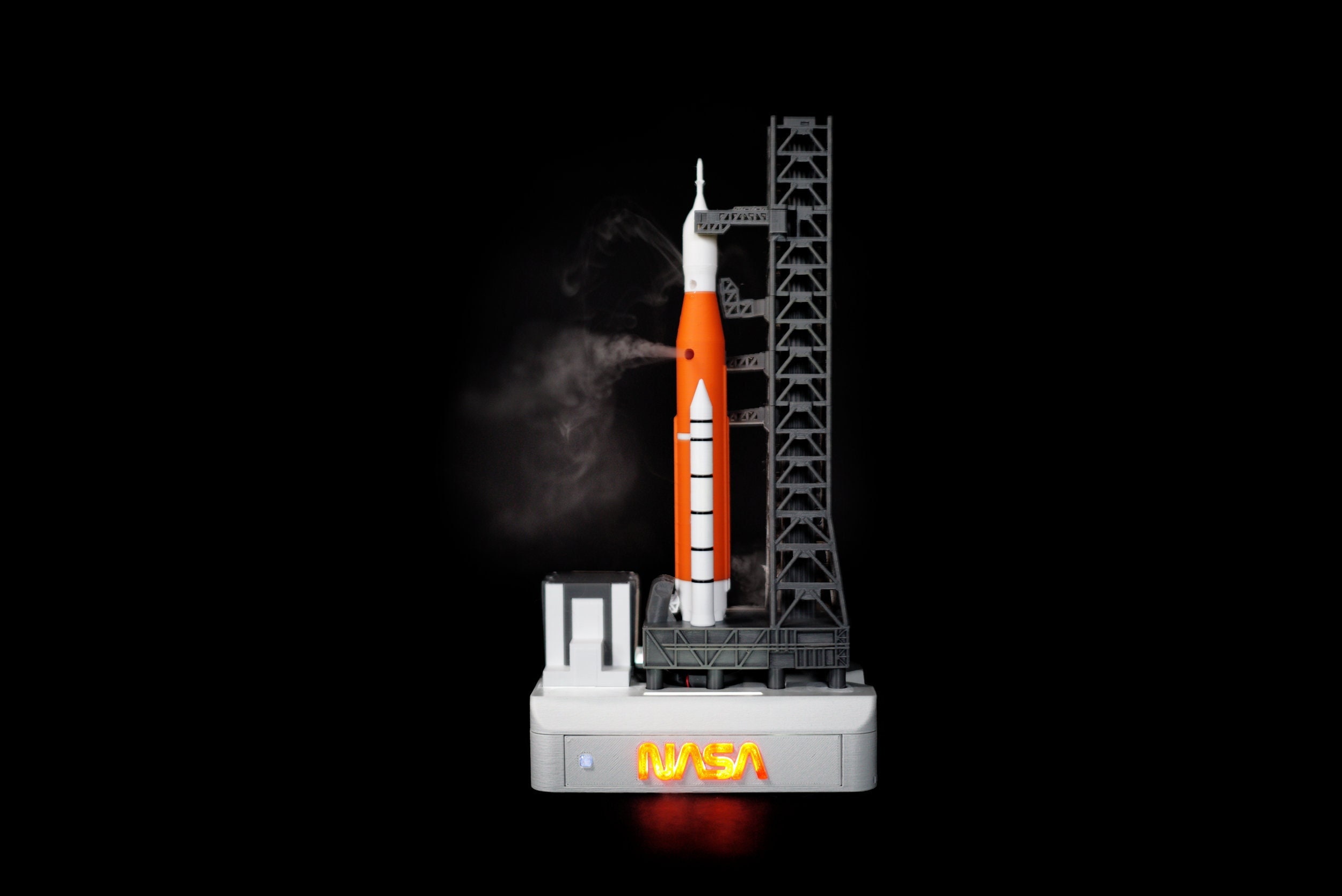 3D Printed Venting SLS Rocket A Desktop Model of Nasa's Space Launch ...