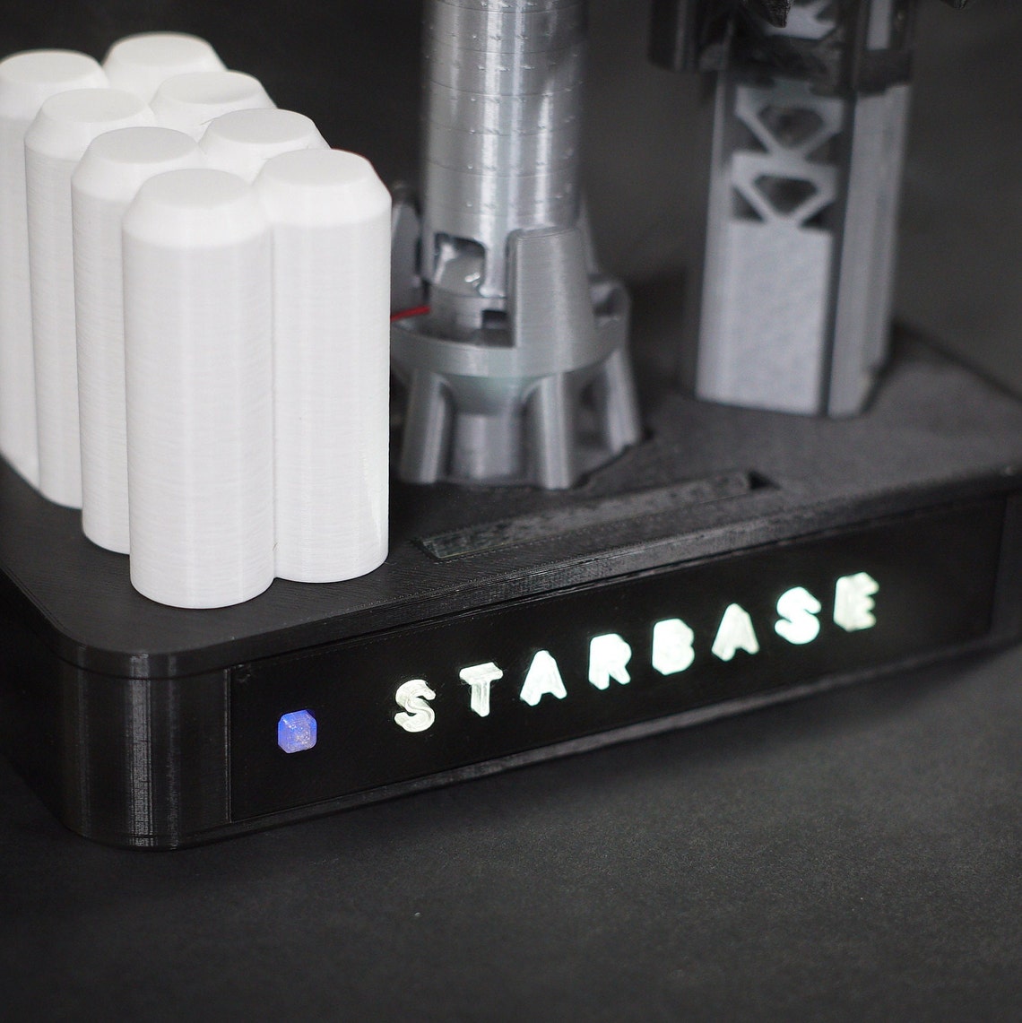 3D Printed Venting Starship Rocket A Desktop Model of - Etsy