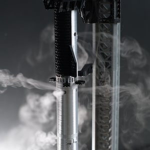 3D Printed Venting Starship Rocket - A Desktop Model of Spacex's ...