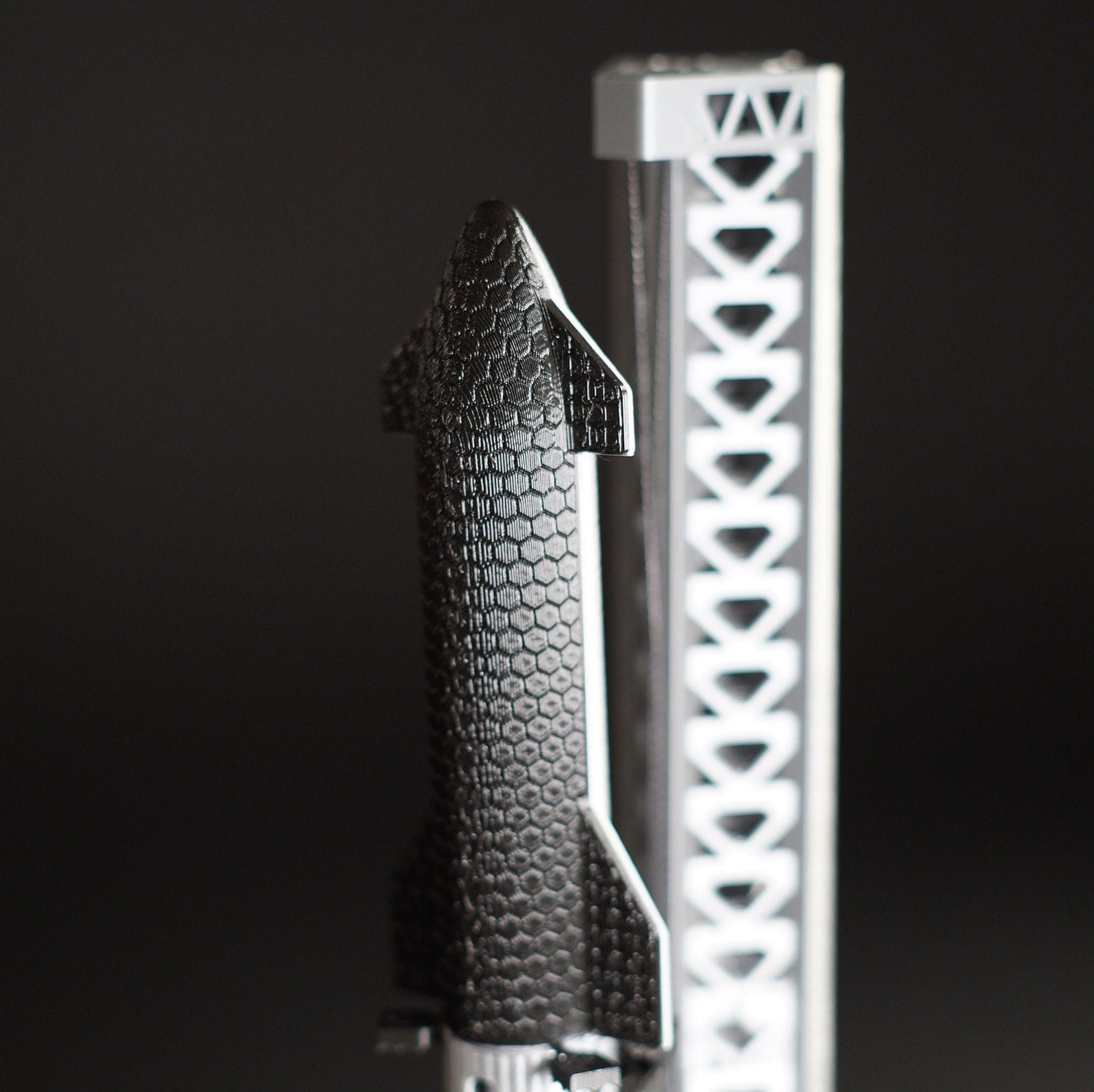 3D Printed Venting Starship Rocket A Desktop Model of - Etsy