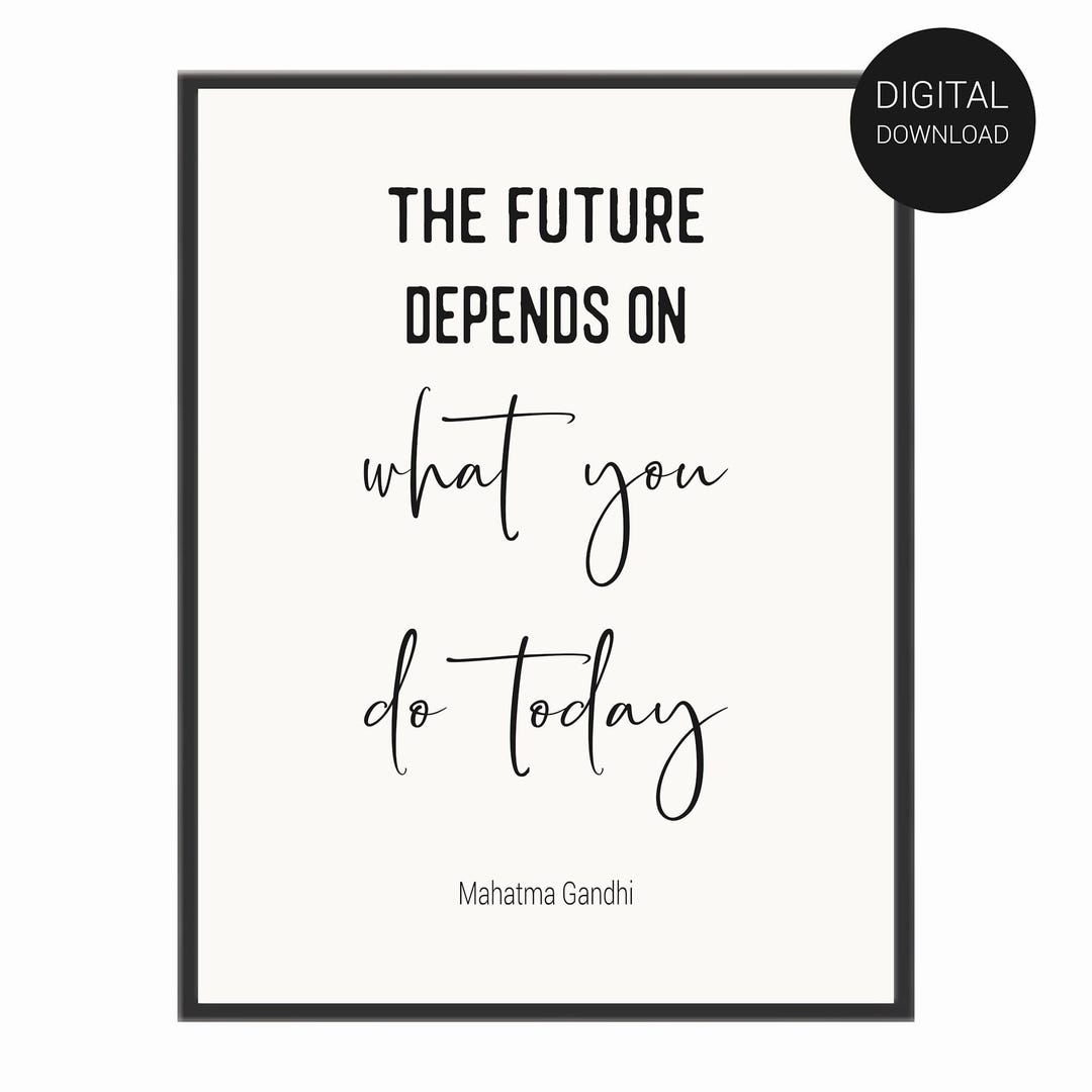 Inspirational Quote Print, Motivational Wall Art (digital Download) - Etsy