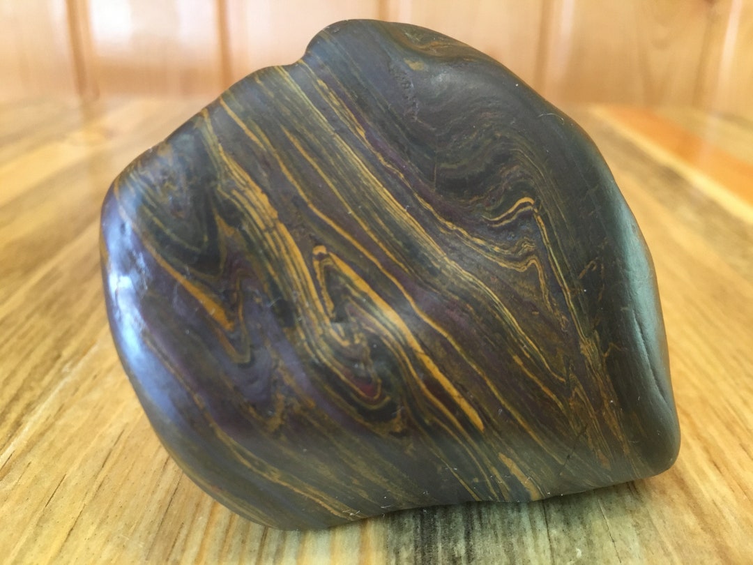 8oz Banded Iron Formation, Genesis Stone, Viewing Stone Rock Art OR-66 ...