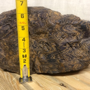 48lb Huge Banded Iron Formation Boulder, Unique Garden Home Decor ...