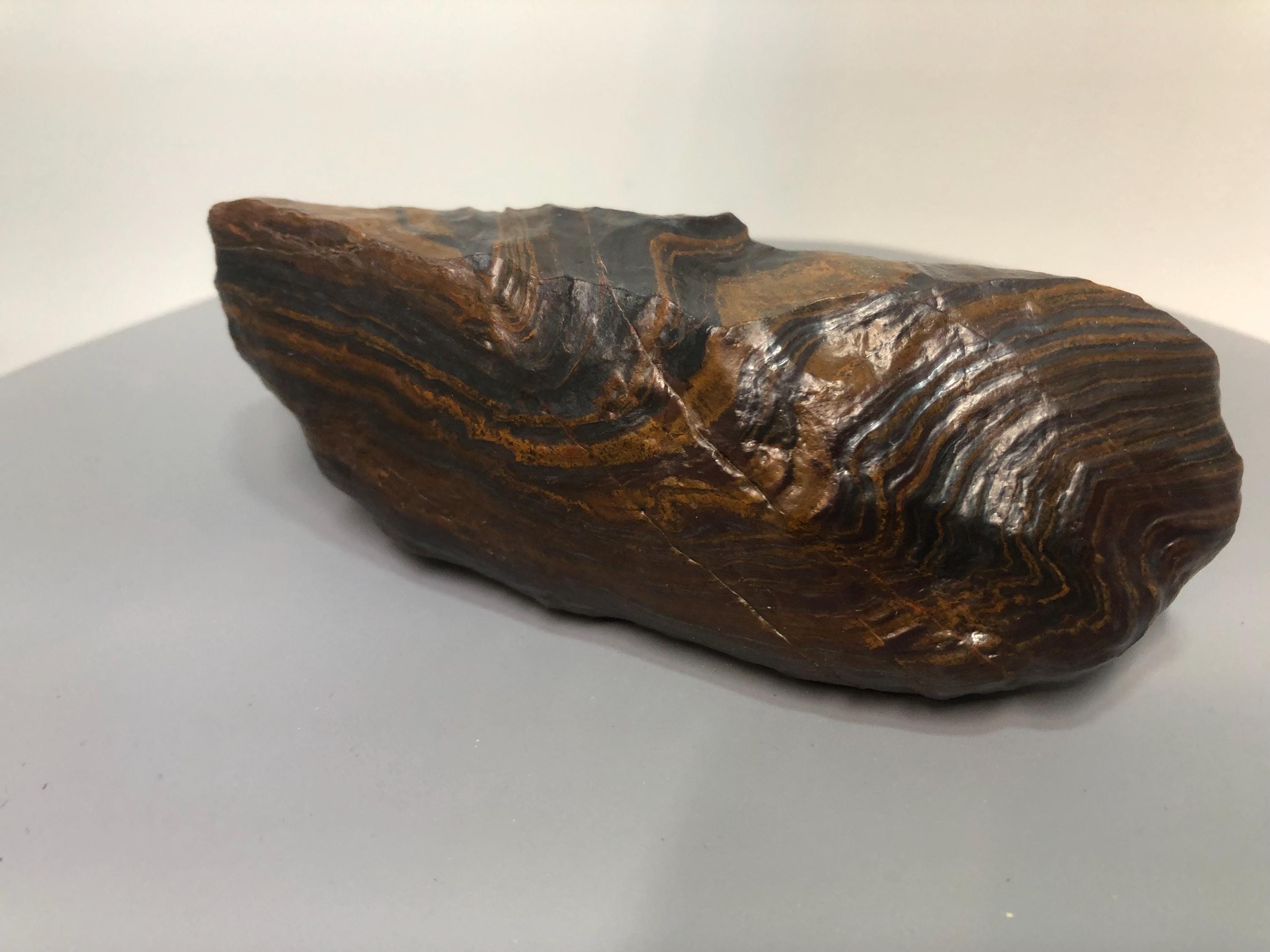 1lb 6oz Premium Wind Slick Banded Iron Formation Genesis Seer Stone ...