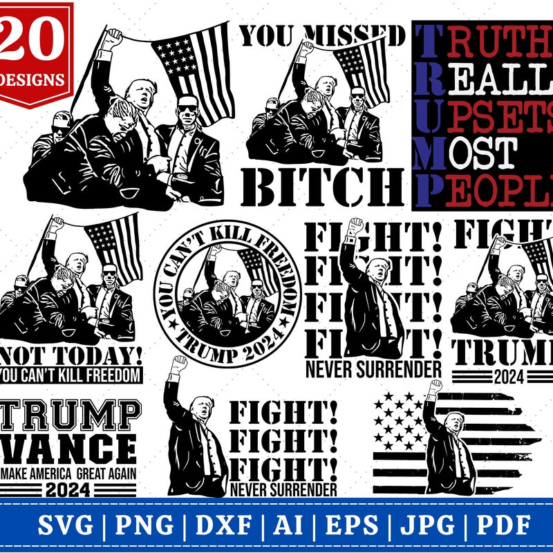 Trump Svg - Etsy