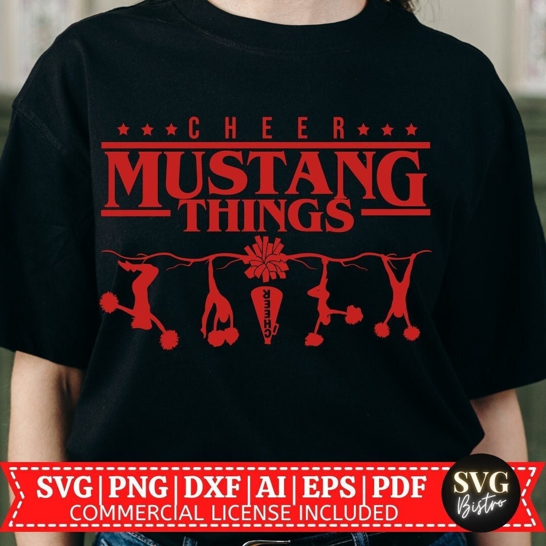 Mustang Cheer Things SVG | School Spirit | Cheer Design | Pride | Cheer ...