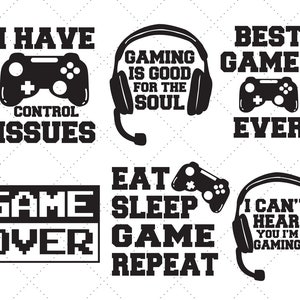 Gamer SVG Bundle | Funny Gamer SVG | Gamer Svg | Video Games Svg | Boys ...