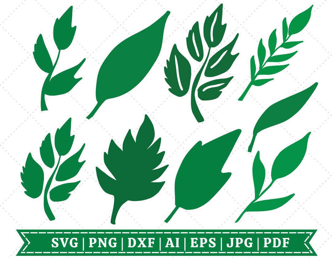 Leaves SVG Bundle | Leaves SVG | Spring SVG | Easter Svg | Leaves ...