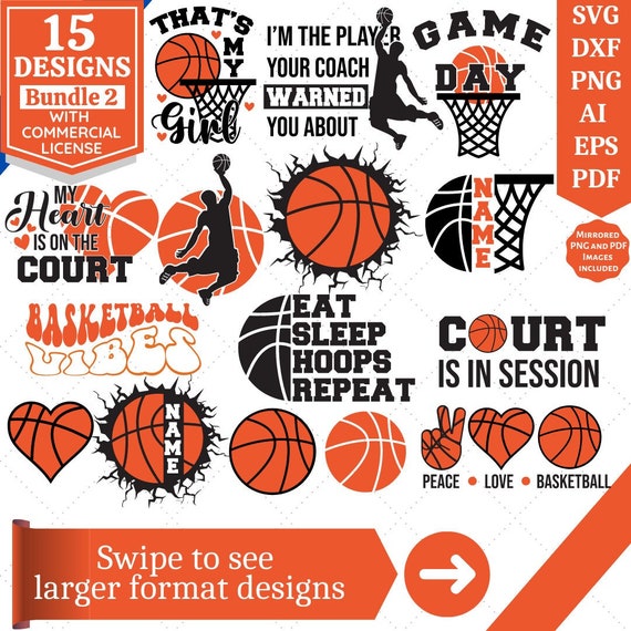 Basketball SVG Bundle Layered Basketball SVG Basketball - Etsy Australia