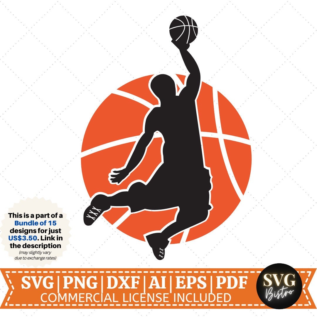 Layered Basketball SVG Bundle | Layered Basketball SVG | Basketball SVG ...