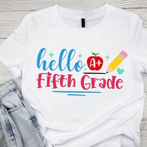 Back to School SVG Bundle | Hello School SVG | School Grade SVG ...