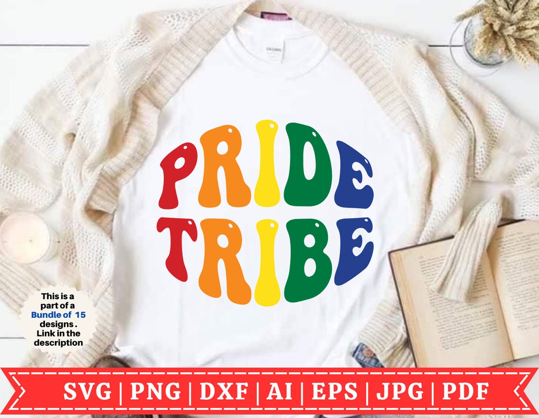 Pride Tribe SVG | Gay Pride SVG | LGBTQIA Svg | Proud Ally | Gay Pride ...
