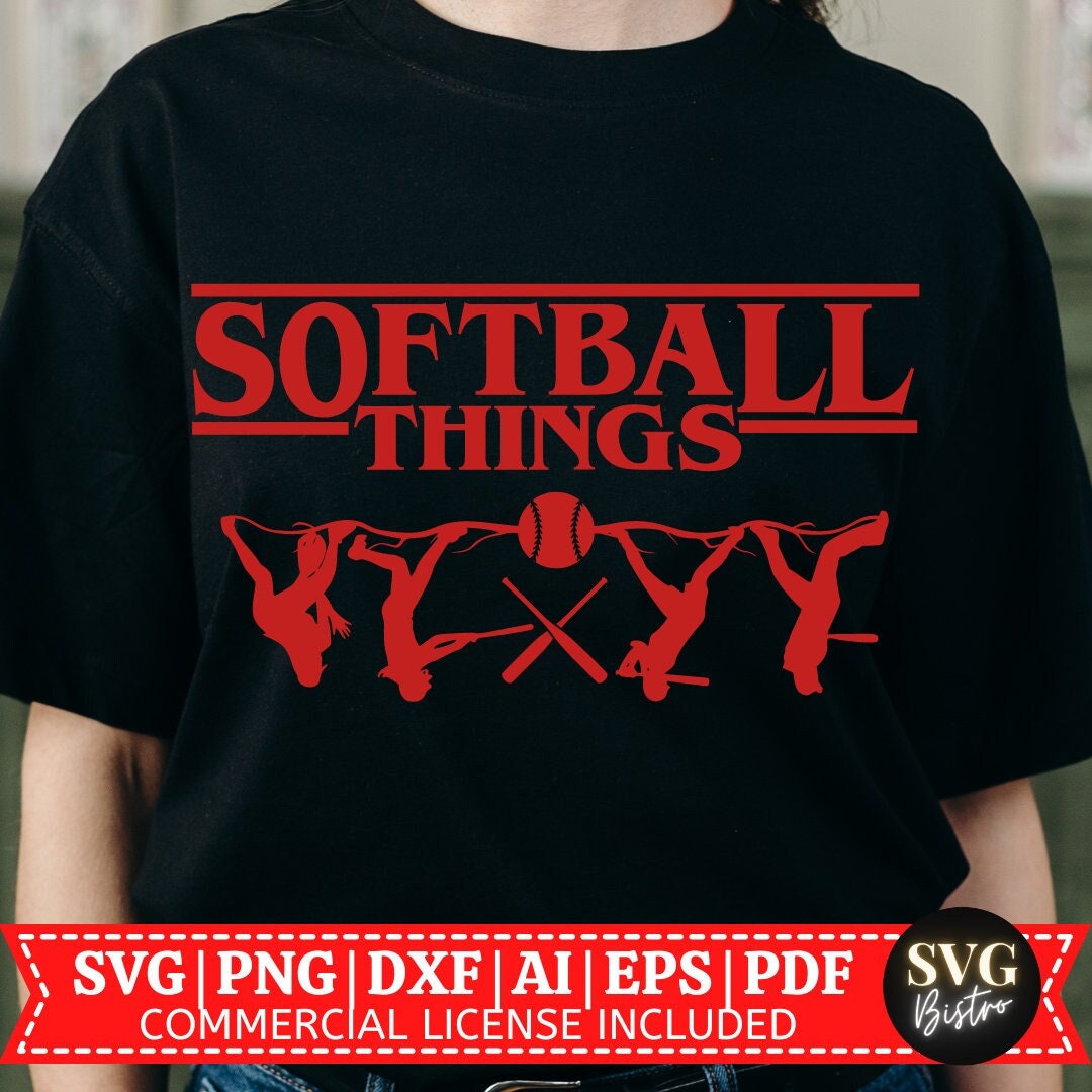 Softball Things SVG | School Spirit | Softball Design | Pride ...