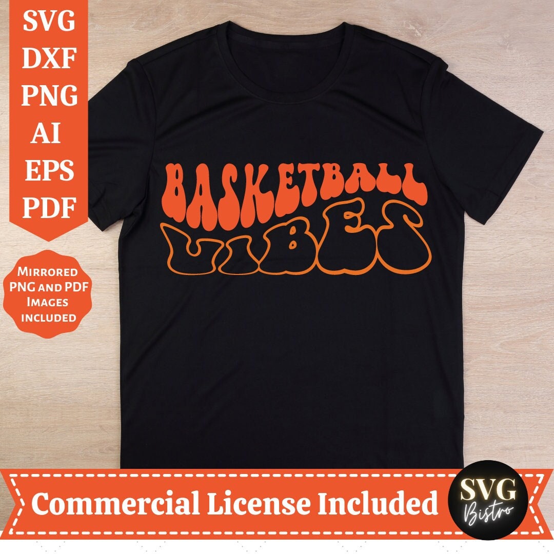 Basketball Vibes SVG Basketball SVG Basketball Player SVG - Etsy