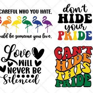 Gay Pride SVG Bundle LGBTQIA Svg Bundle Proud Ally Svg Gay - Etsy
