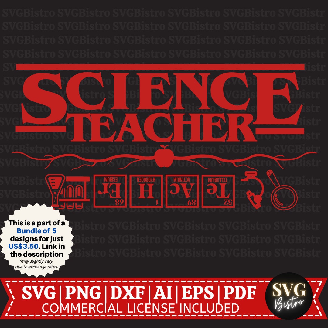 Science Teacher SVG Teaching Things SVG Teacher Shirt SVG - Etsy
