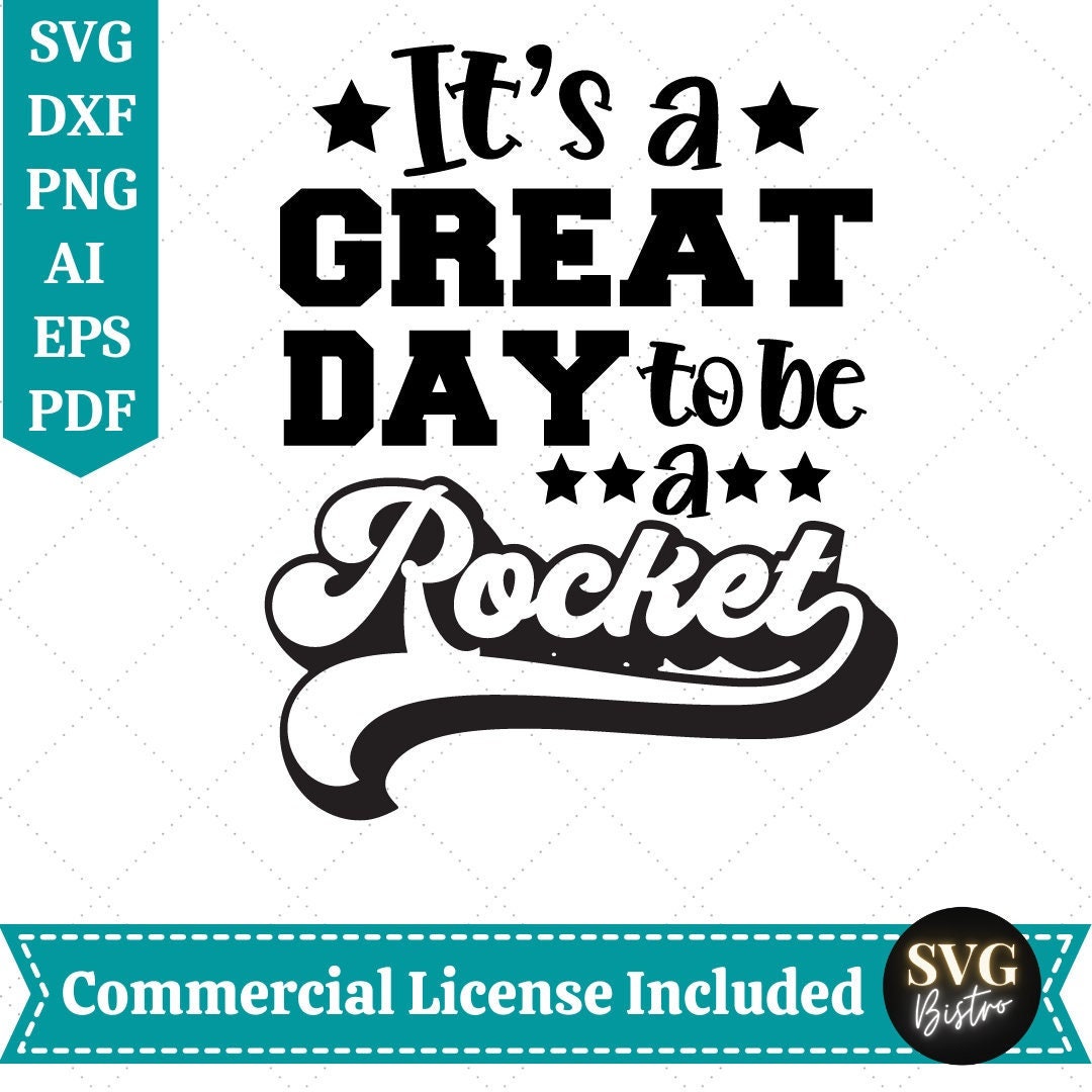 Rockets SVG | School Spirit | Rockets Retro Design | Rocket Pride Svg ...