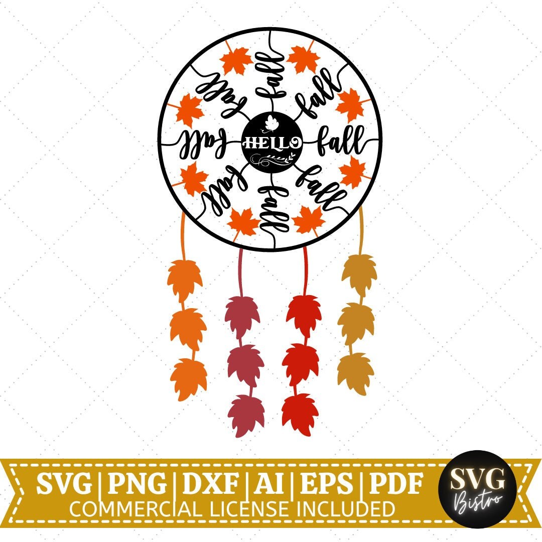 Fall Dream Catcher SVG | Fall SVG | Fall Quotes SVG | Fall Shirt | Fall ...