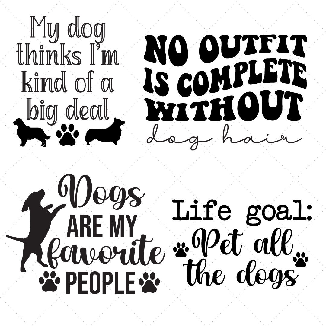 Dog SVG Bundle Dog Quotes SVG Dog Lover SVG Dog Mom Svg - Etsy