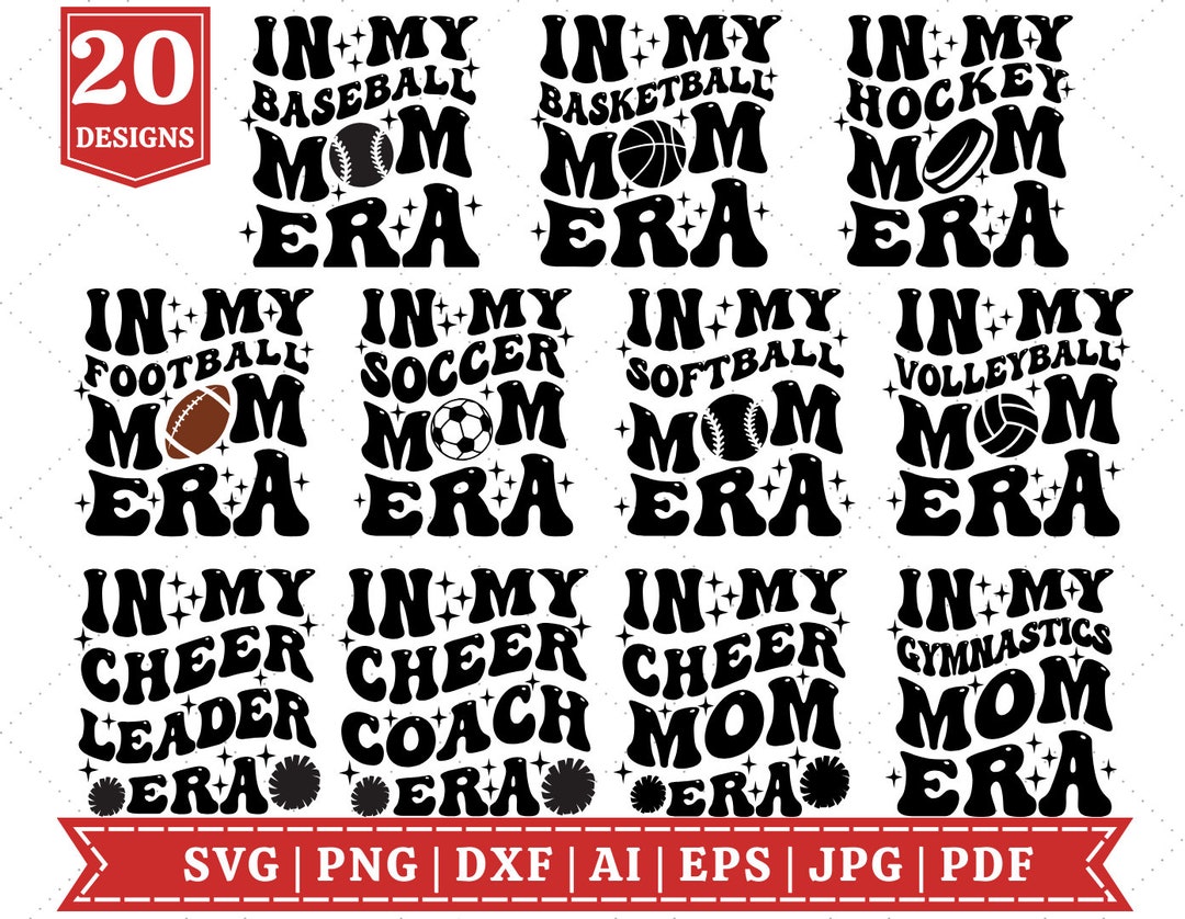 In My Era SVG Bundle | Era SVG Bundle | Era Shirt SVG | Era Designs Svg ...