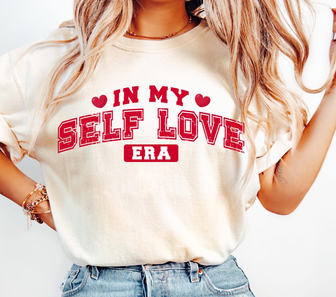 Self Love Valentine Png, Valentines Day, Heart Love, Sublimation Design ...