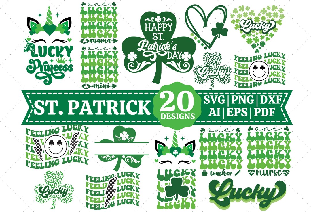 Retro St. Patrick SVG Bundle | St. Patrick SVG Bundle | St. Patrick ...