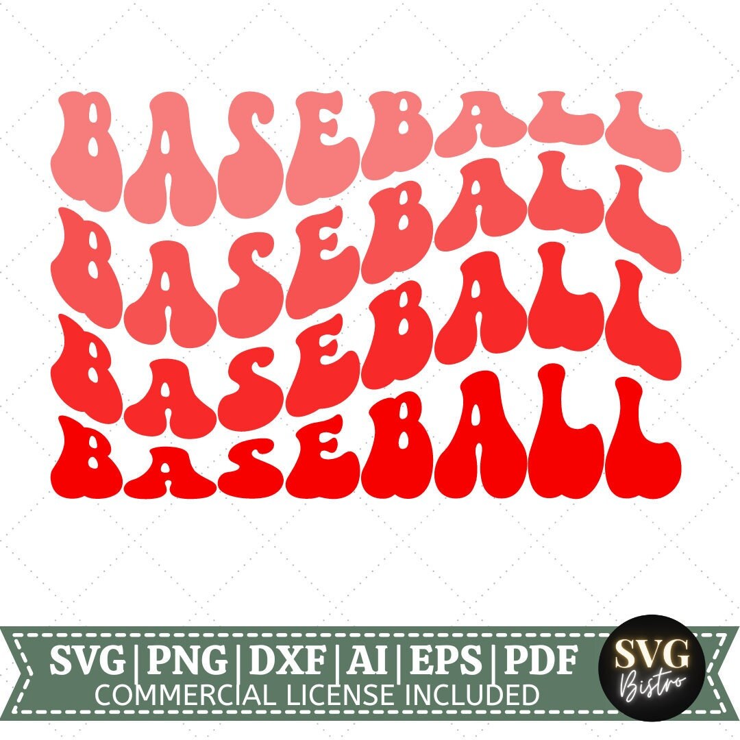 Baseball Wave SVG | Baseball SVG | Softball SVG | Softball Shirt Svg ...