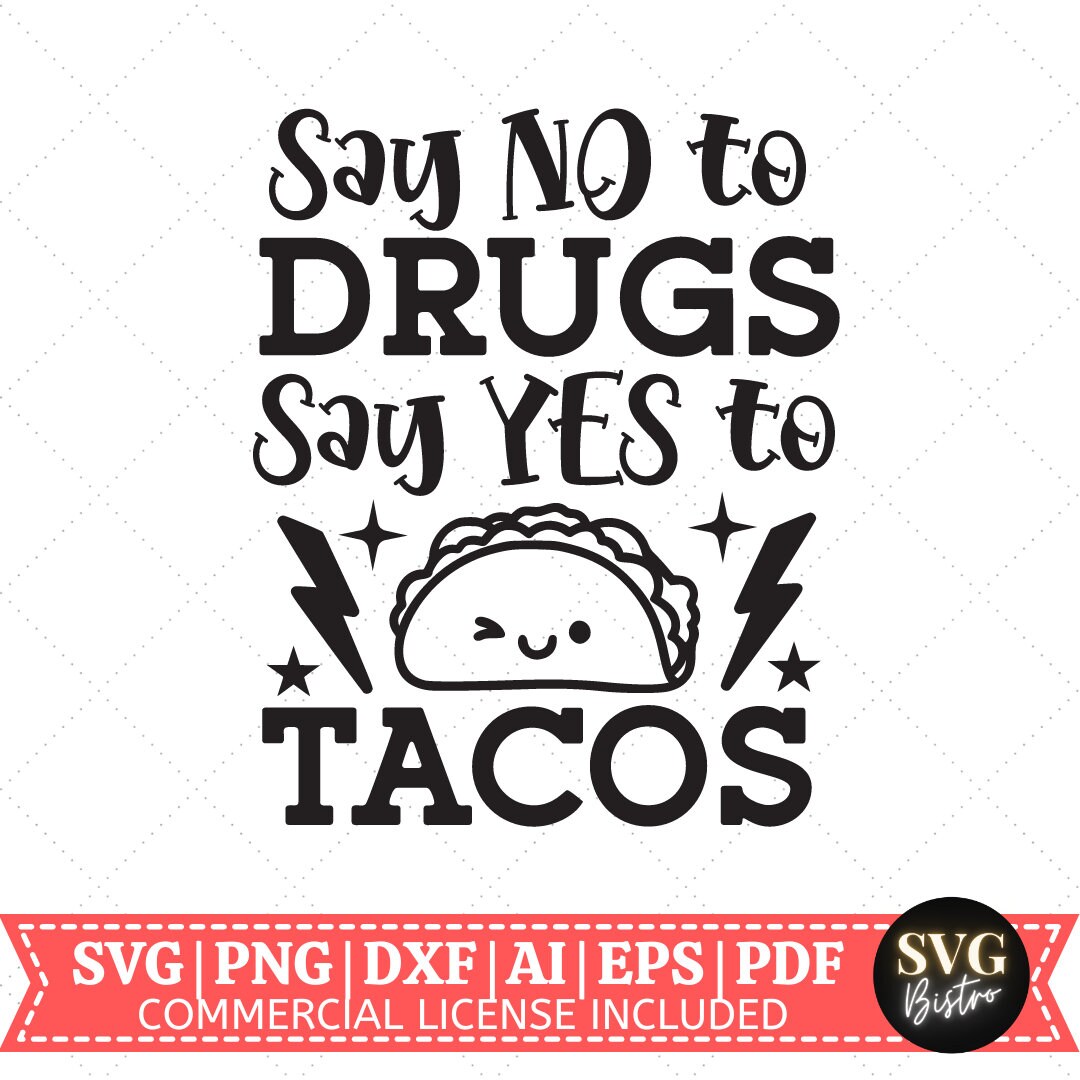 Say No to Drugs SVG Red Ribbon Week SVG No to Drugs SVG - Etsy
