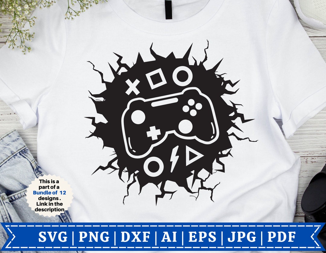 Game Console SVG | Funny Gamer SVG | Gamer Svg | Video Games Svg | Boys ...