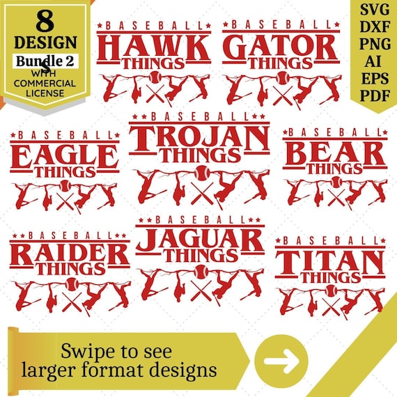 Baseball SVG Bundle Baseball Designs SVG Baseball SVG - Etsy