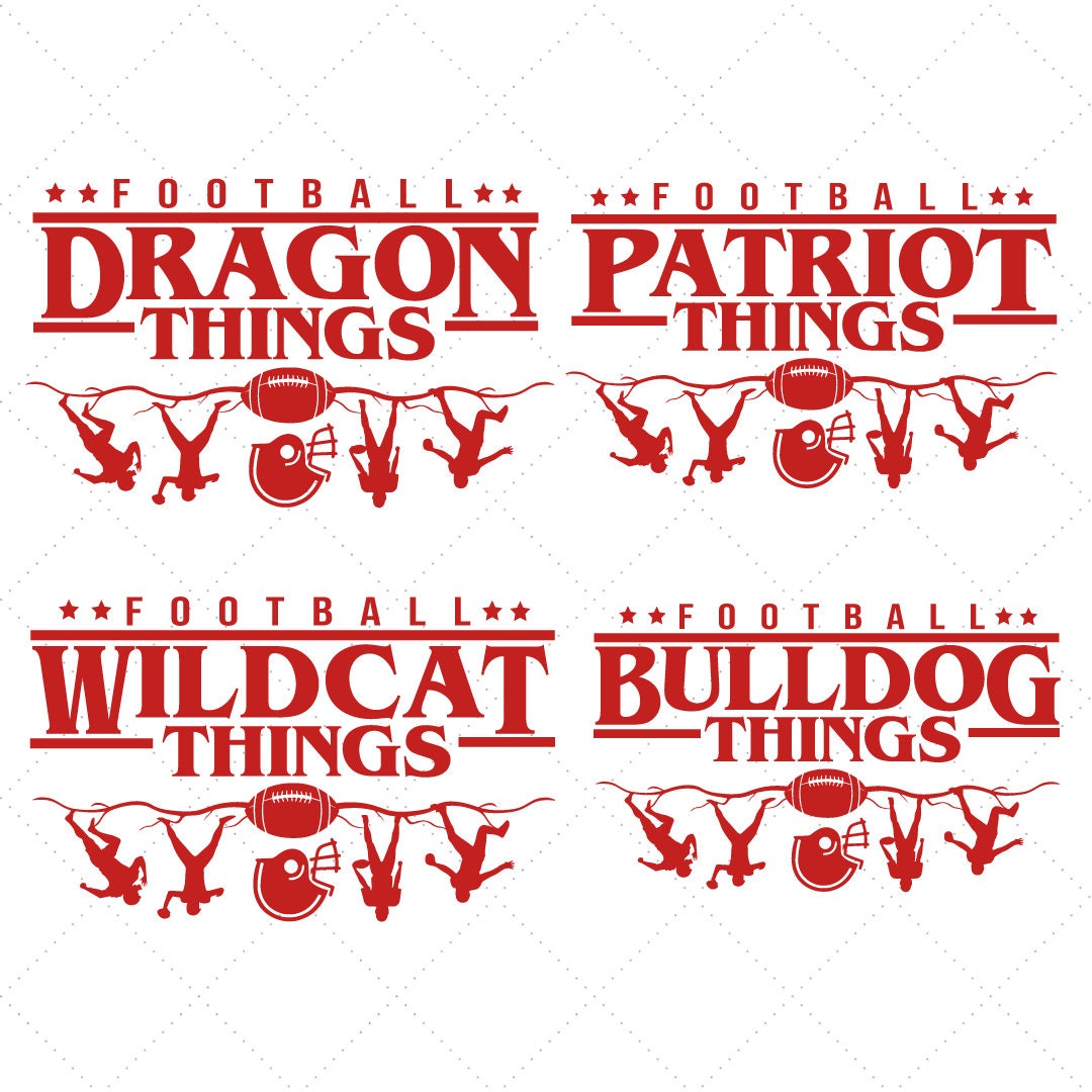 Football SVG Bundle Football Designs SVG Football SVG - Etsy