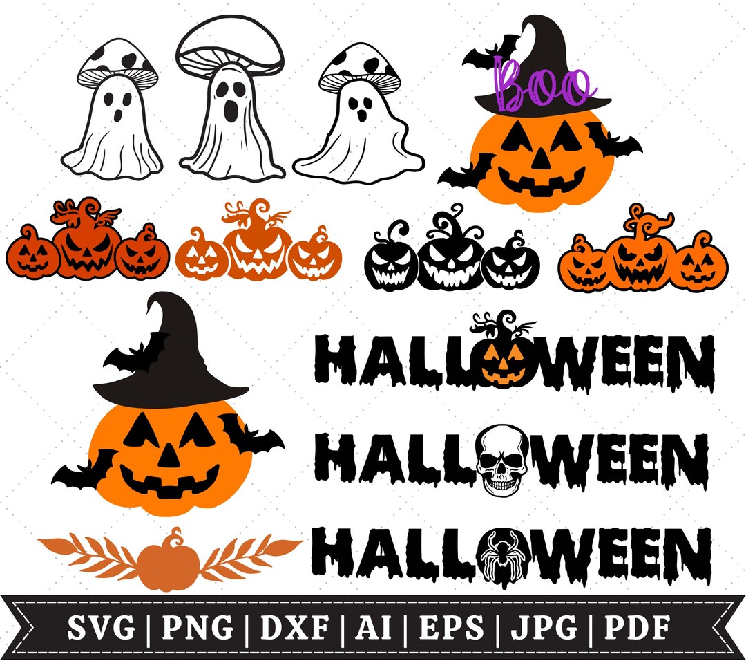 Fall Svg, Halloween Svg Bundle, Fall SVG Bundle, Autumn Svg ...