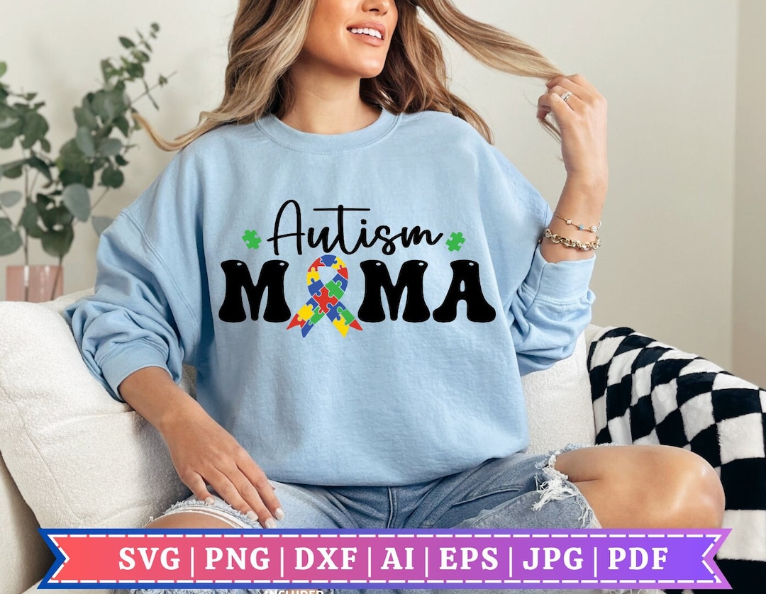 Autism Mama SVG | Autism Awareness SVG | Autism Quotes SVG | Autism T ...