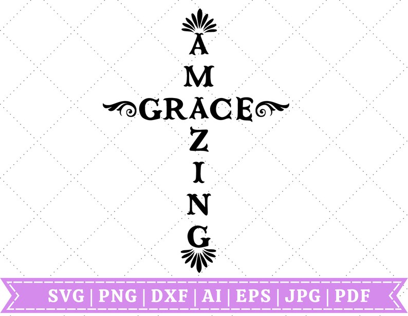 Amazing Grace SVG Pray SVG Religious SVG Christian - Etsy