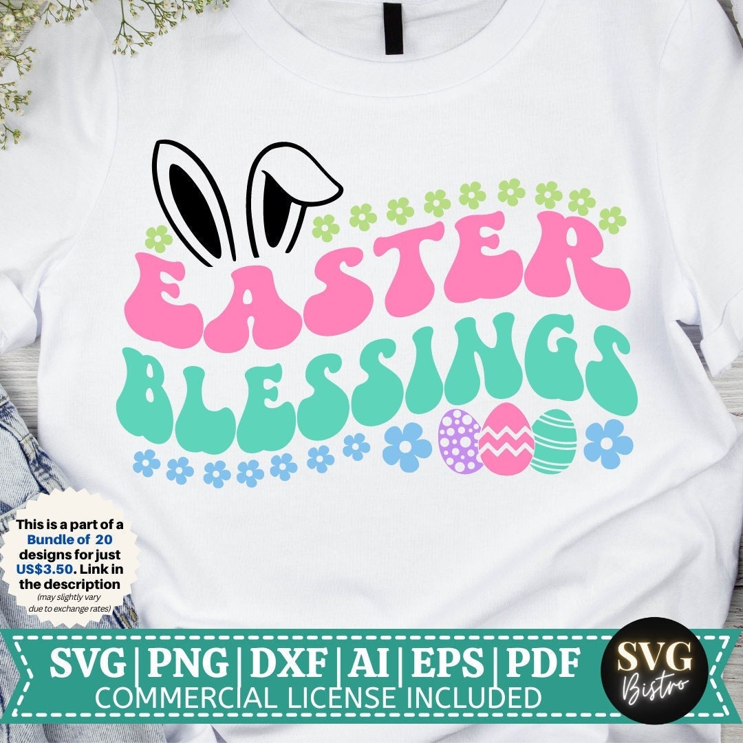Easter Blessing SVG | Happy Easter SVG | Easter Shirt Svg | Easter ...
