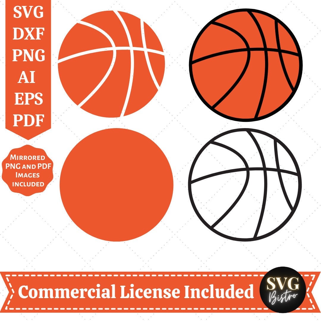 Layered Basketball SVG Bundle | Layered Basketball SVG | Basketball SVG ...