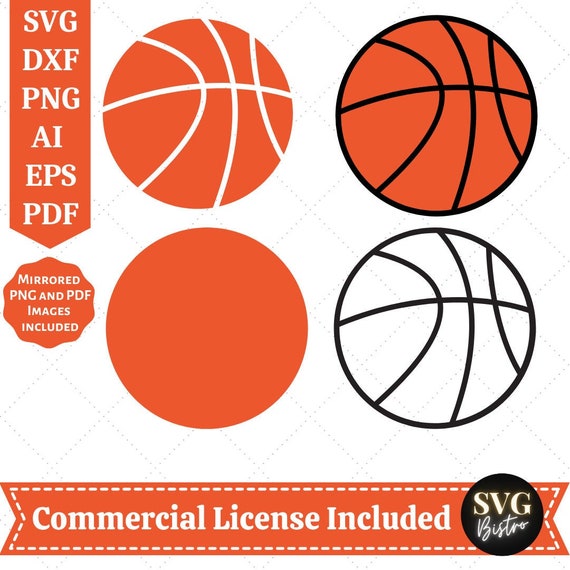 Layered Basketball SVG Bundle Layered Basketball SVG - Etsy