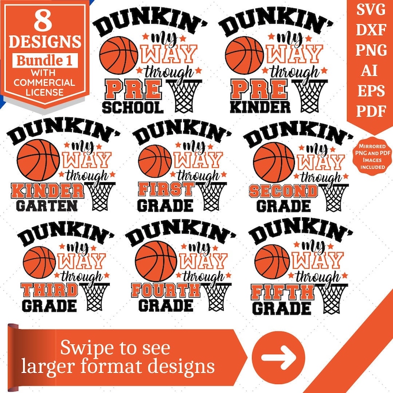 Back to School SVG Bundle | Basketball SVG | School Grade SVG ...