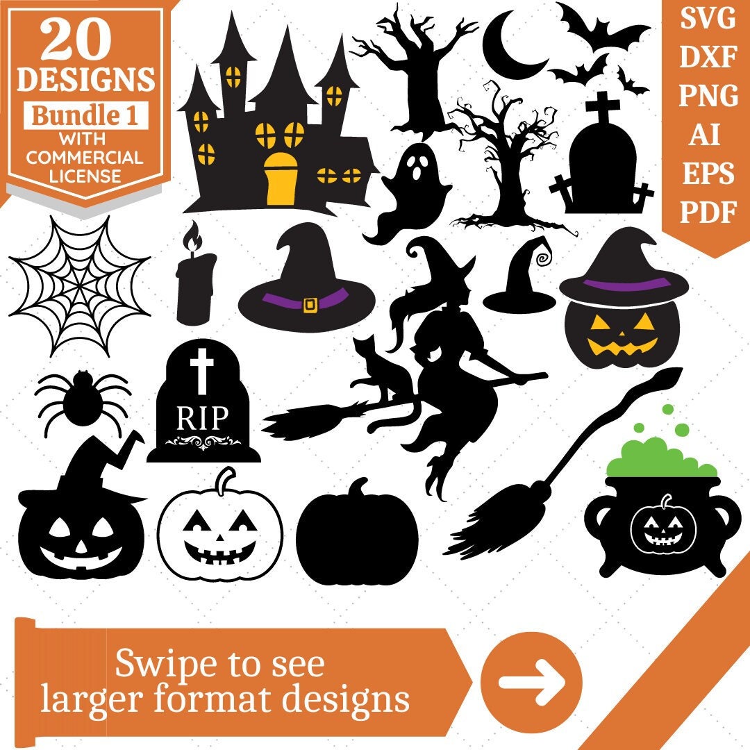 Halloween SVG Bundle | Halloween SVG | Ghost SVG | Witch Svg | Autumn ...