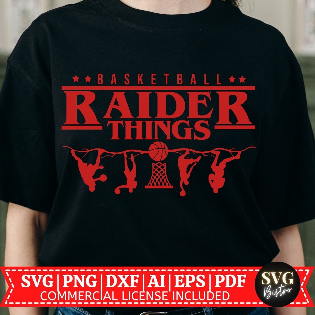 Raider Basketball Things SVG | School Spirit | Basketball Design ...