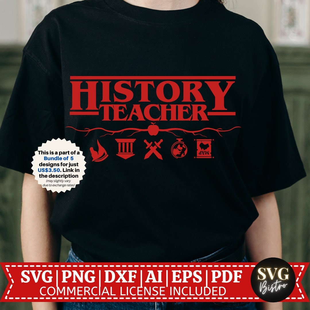 History Teacher SVG Teaching Things SVG Teacher Shirt SVG Back to ...